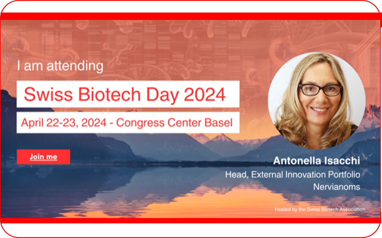 Nerviano Medical Sciences S.r.l. is presenting at the SWISS BIOTECH DAY 2024 in Basel ...